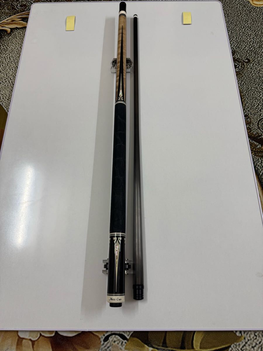 Yahoo!オークション - ビリヤードMezz cue Axi 608 + Cynergy シャフト...