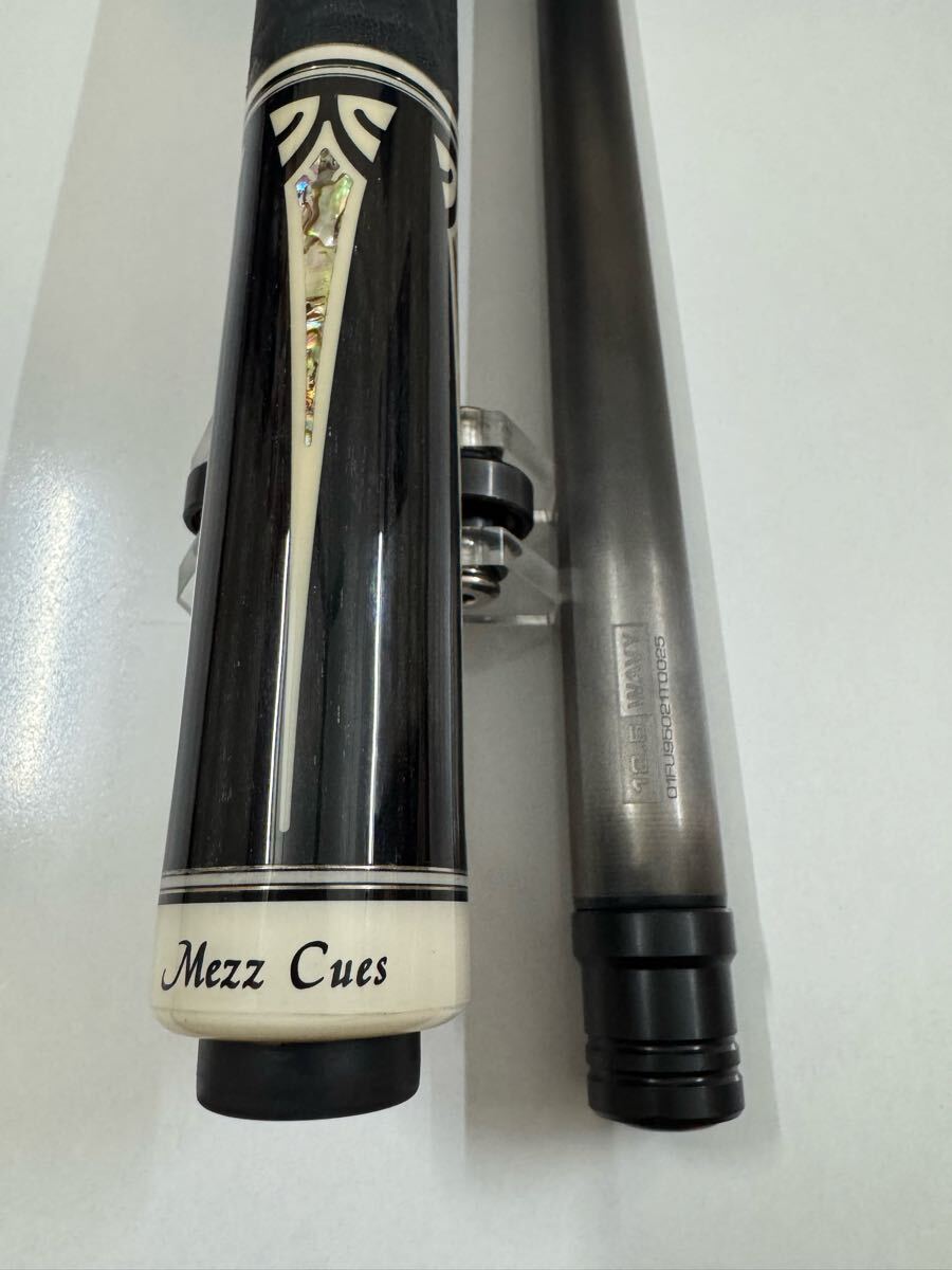 Yahoo!オークション - ビリヤードMezz cue Axi 608 + Cynergy シャフト...