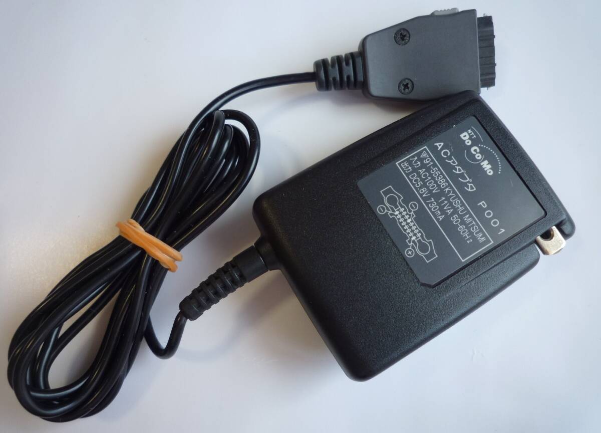 Yahoo!オークション - Docomo PDC mova ムーバ ACアダプタ P001 5.8V 7...