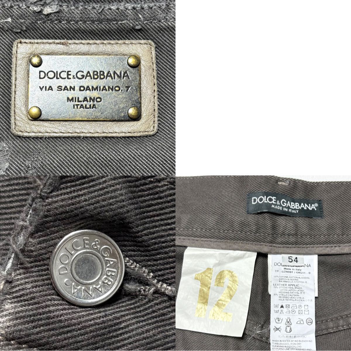 Yahoo!オークション - 激レア54 2XL相当 DOLCE&GABBANA ドルチェアンド...