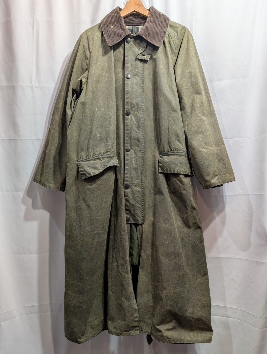Yahoo!オークション - 90s バブアー Barbour バーレー BURGHLEY C40 メ...