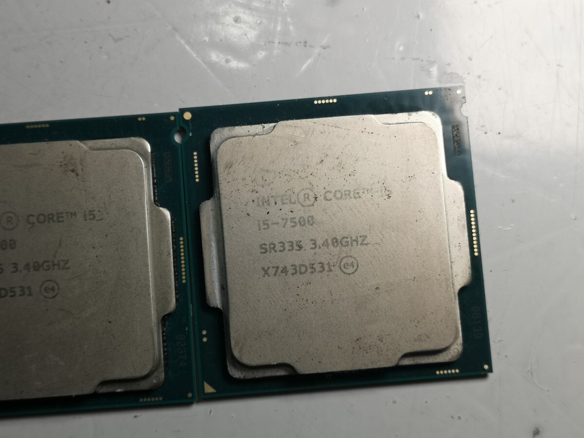 Yahoo!オークション - i5-7500 CPU 3個セット ジャンク扱い クリック ...