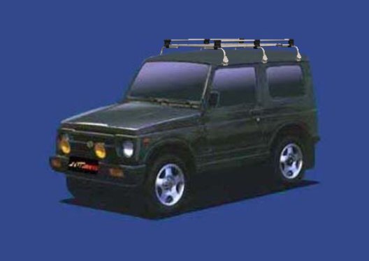 Yahoo!オークション - TUFREQ ルーフキャリア ジムニー JA11C/JA11V/J...
