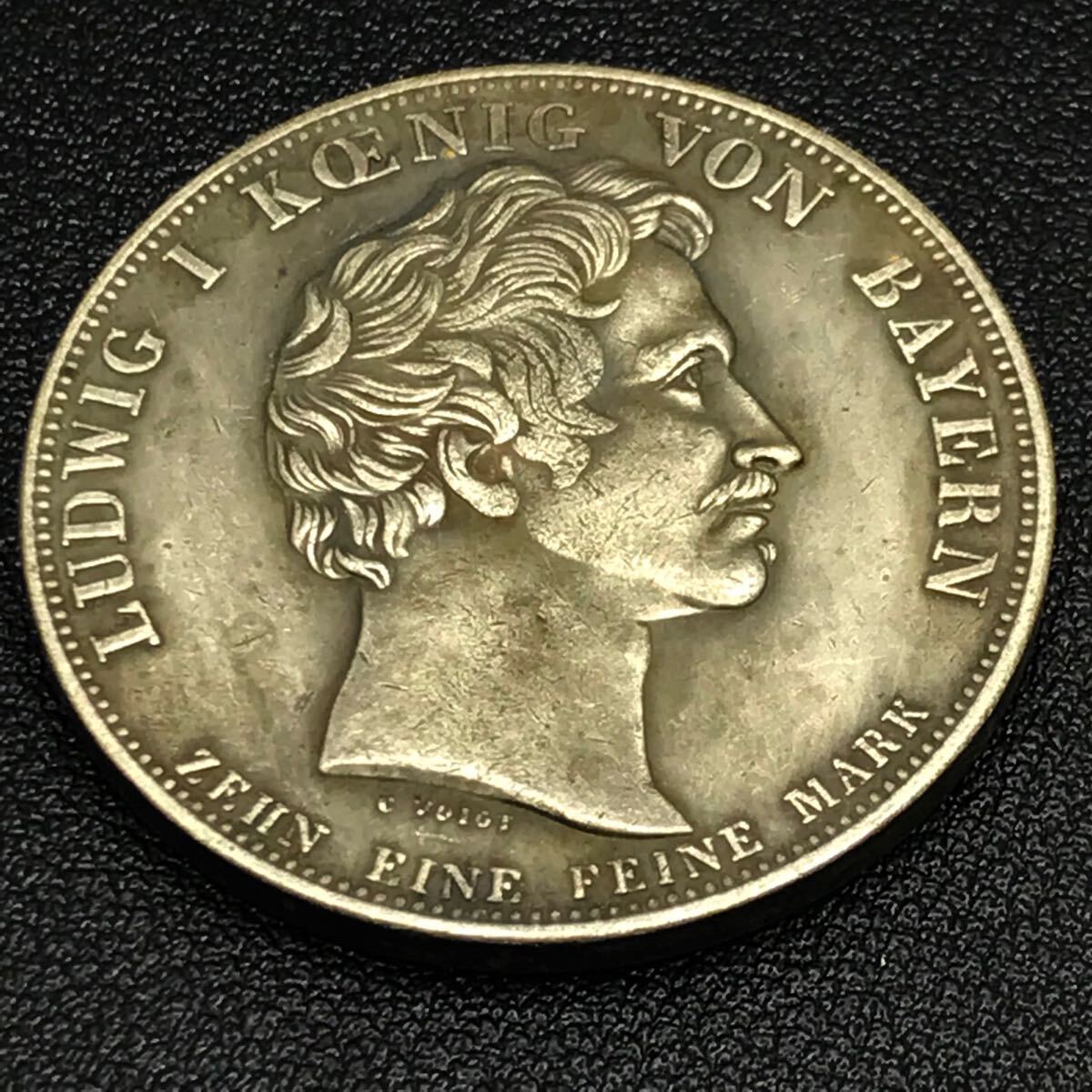 ドイツ銀貨 硬貨 古銭 バイエルン州 1833年 ルートヴィヒ1世 4州関税条約調印記念 女神 宝庫 コイン 銀貨 a-178(ヨーロッパ)｜売買されたオークション情報、yahooの商品情報を ...