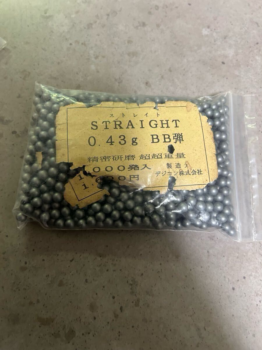 Yahoo!オークション - デジコンストレイト 0.43g BB弾 超超重量 1000発...