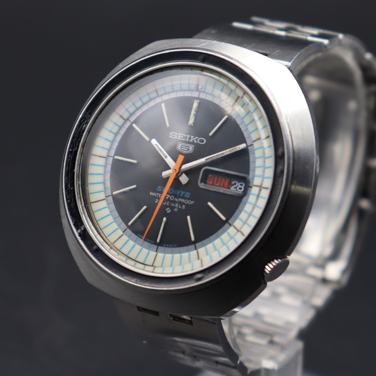 Yahoo!オークション - SEIKO 5 SPORTS セイコー5スポーツ 6106-6440 ...