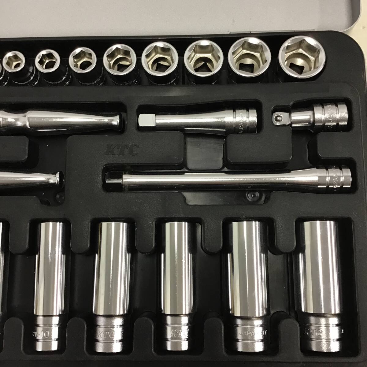 Yahoo!オークション - 48 KTC 6.3sq ソケットレンチ 25点 TB2×20 中古...