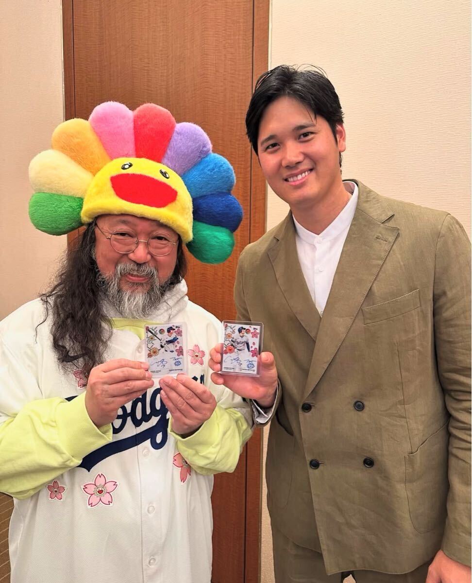 希少】村上隆 × 大谷翔平 MLBコラボ TOKYO SERIES 2025 Takashi 希少】村上隆 × 大谷翔平 MLBコラボ TOKYO SERIES 2025 Takashi