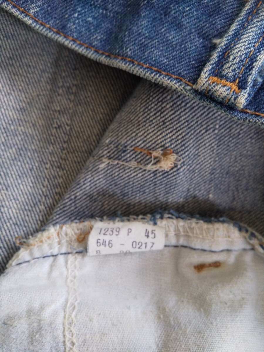 Levi's リーバイス 646-0217 オレンジタブ ボタン裏8 フレア Levi's リーバイス 646-0217 オレンジタブ ボタン裏8 フレア