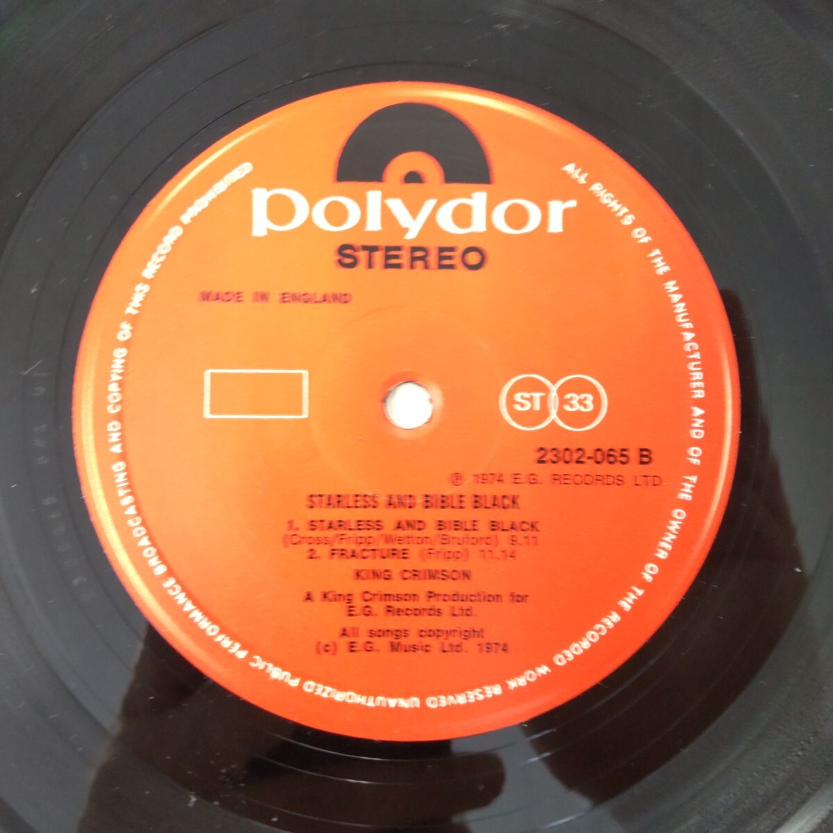 Yahoo!オークション - k041 King Crimson キング・クリムゾン Starless...