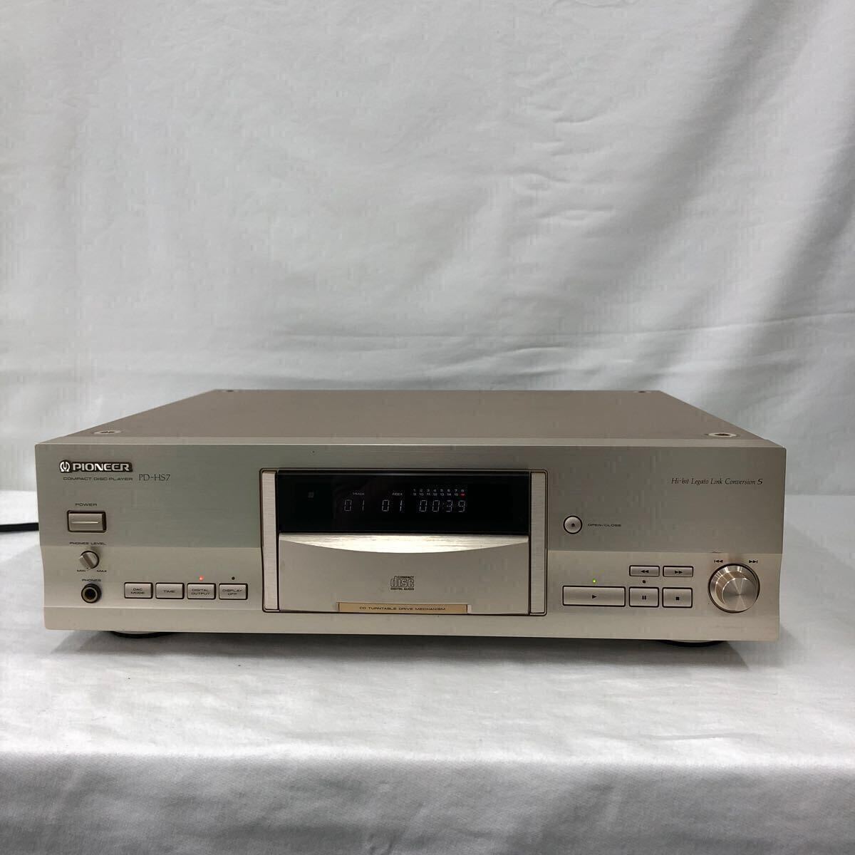 Yahoo!オークション - [通電確認済] PIONEER PD-HS7 CDデッキ パイオニ...