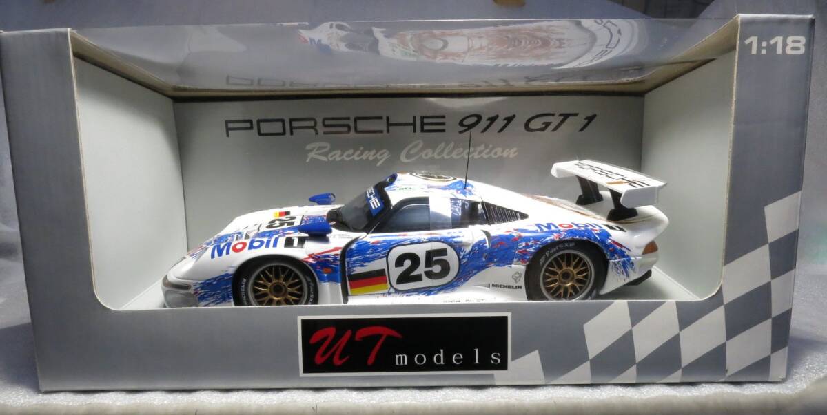 Yahoo!オークション - UTmodels 1/18 ポルシェ 911 GT 1 1996 ルマン24...