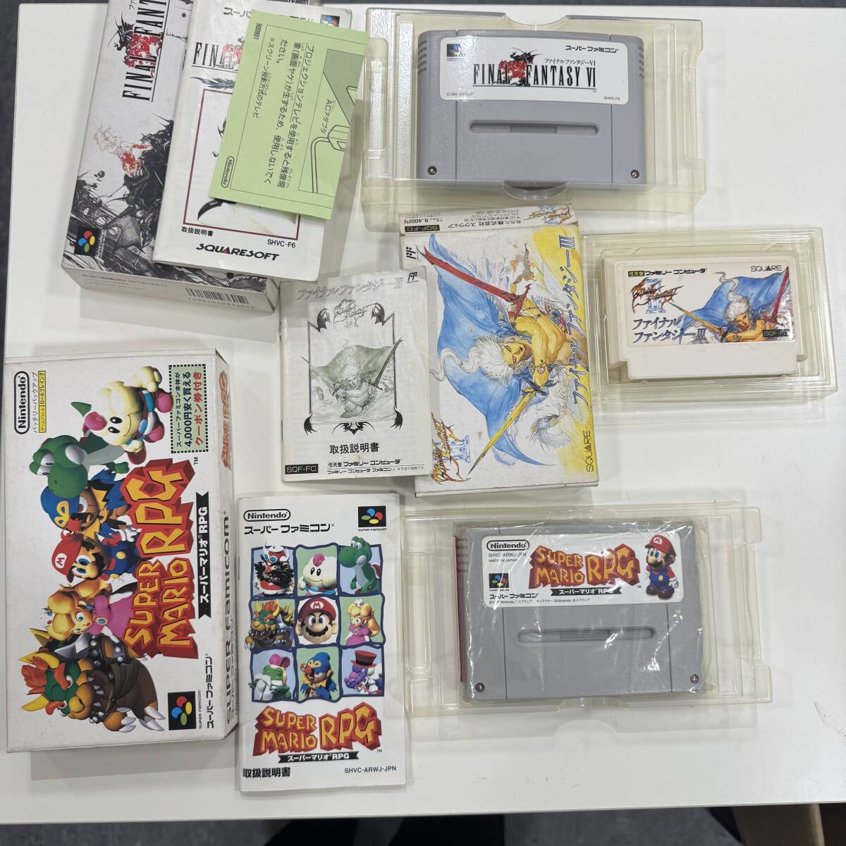 Yahoo!オークション - #7054 ファミコン・スーパーファミコン カセット...