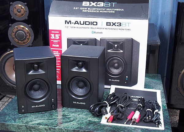 Yahoo!オークション - M-AUDIO BX3 BT 3.5インチ120W BLUETOOTHマルチ...