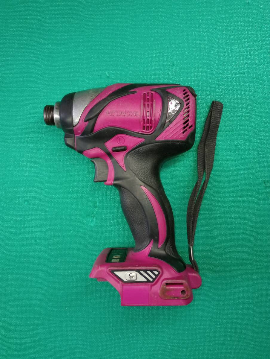 Yahoo!オークション - 日立工機 コードレスインパクトドライバ WH14DBA...
