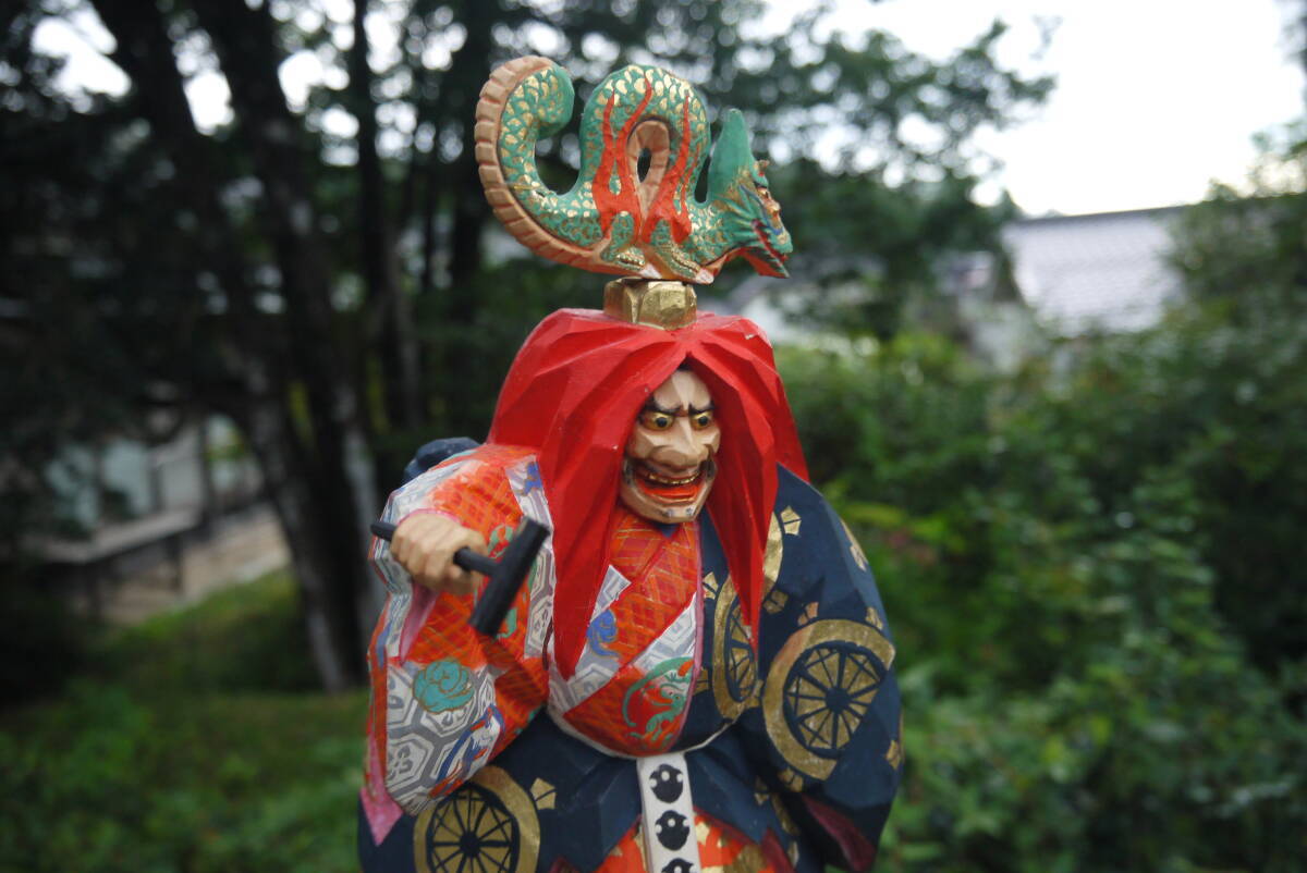 A41003 橋本良寿 春日龍神 一刀彫 共箱 木彫 高さ26cm(東洋彫刻)｜売買されたオークション情報、yahooの商品情報をアーカイブ公開 - オークファン（aucfan.com）
