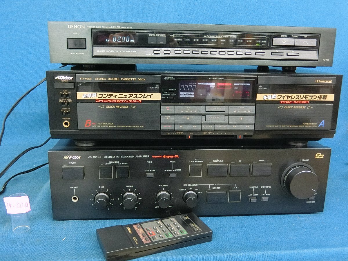 Yahoo!オークション - 14―020 AV機器 Victor アンプ AX-S700/DE...