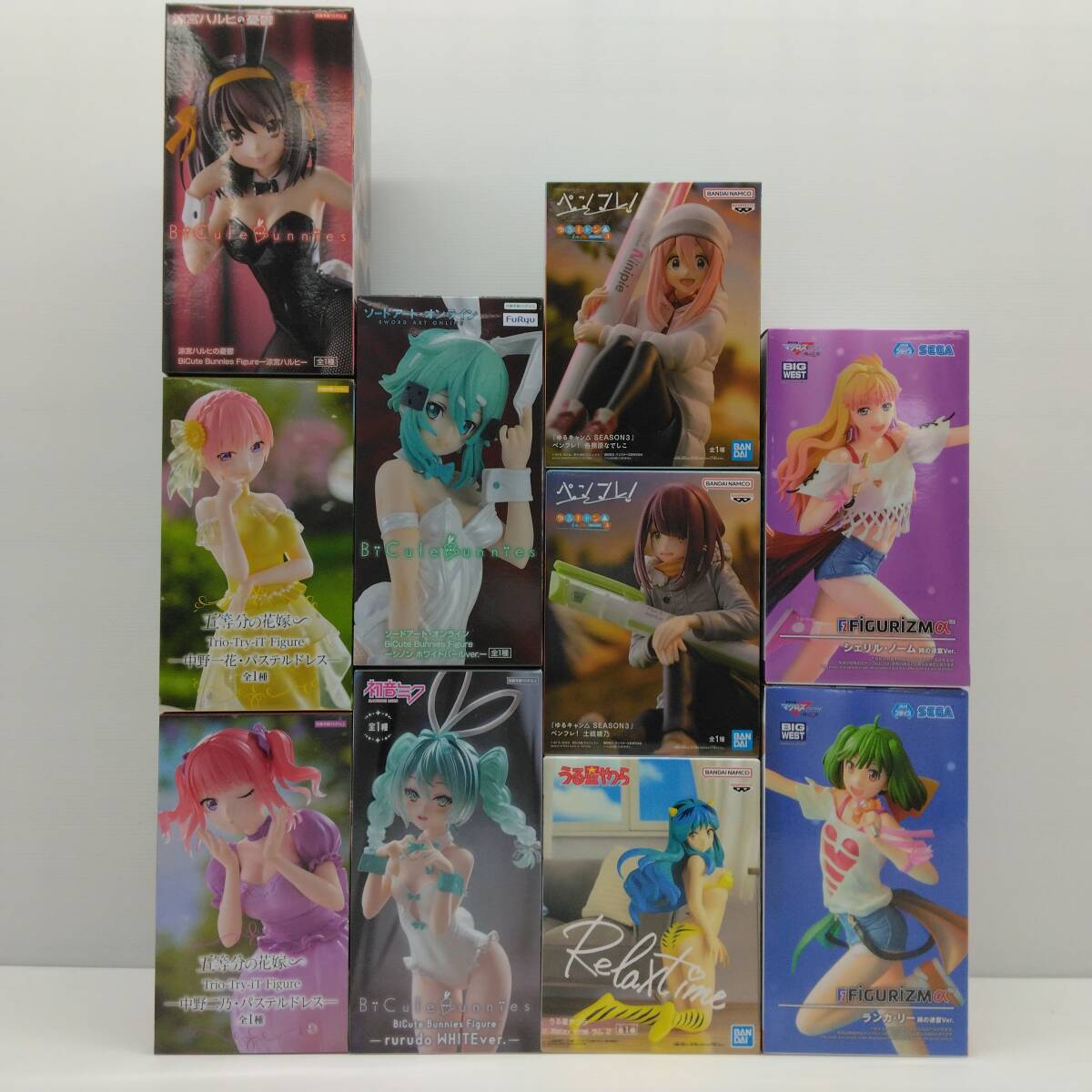 Yahoo!オークション - 玩Y18 フィギュア 【120】10点まとめプライズ 五...