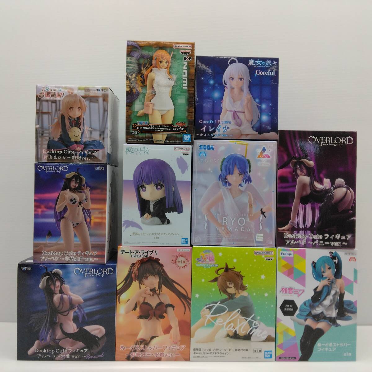 Yahoo!オークション - 玩Y24 フィギュア 【120】11点まとめプライズ オ...