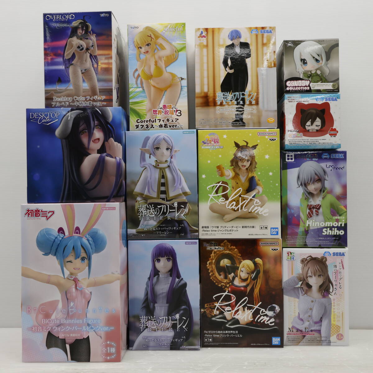 Yahoo!オークション - 玩Z54 フィギュア 【120】13点まとめプライズ オ...