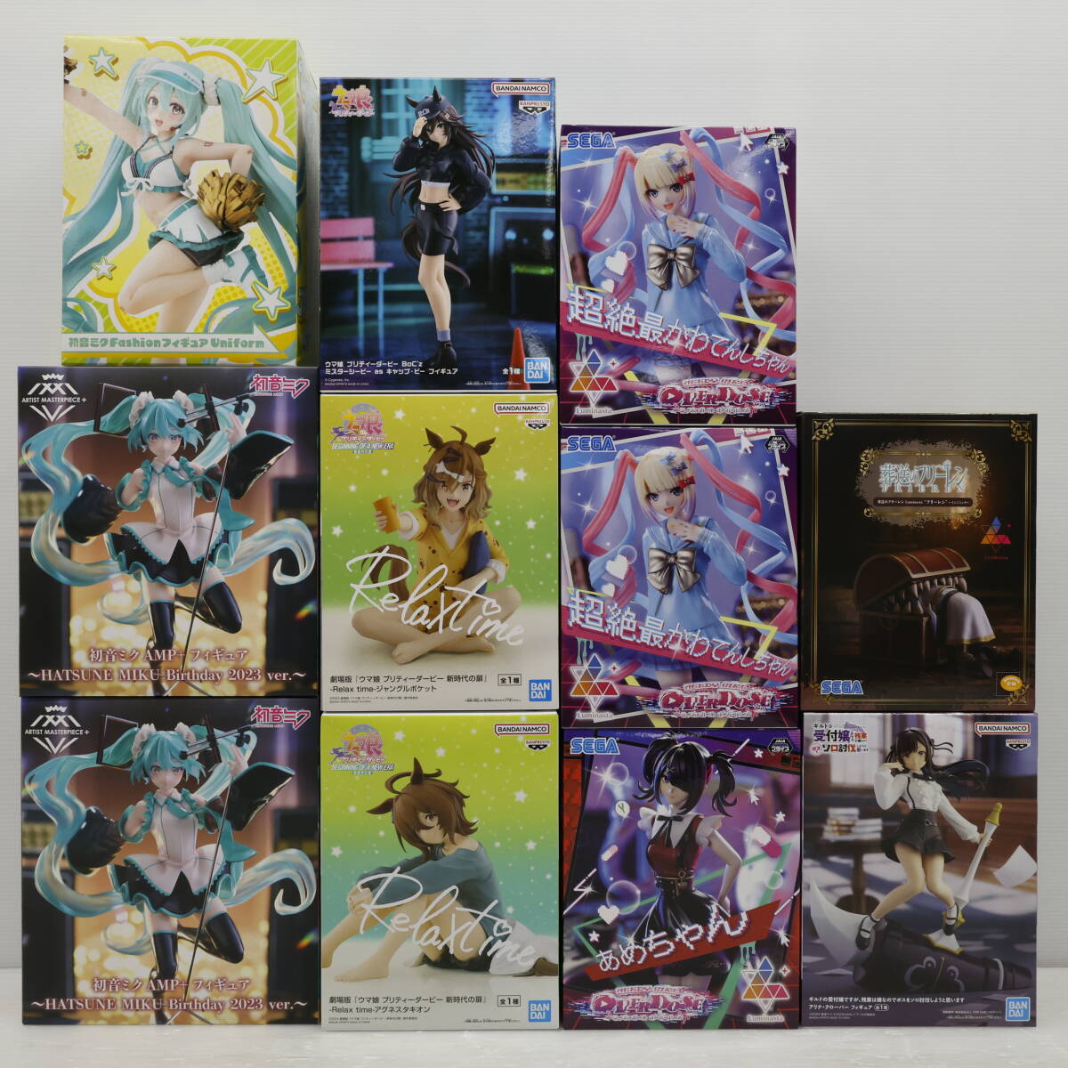 Yahoo!オークション - 玩Z72 フィギュア 【120】11点まとめプライズ フ...