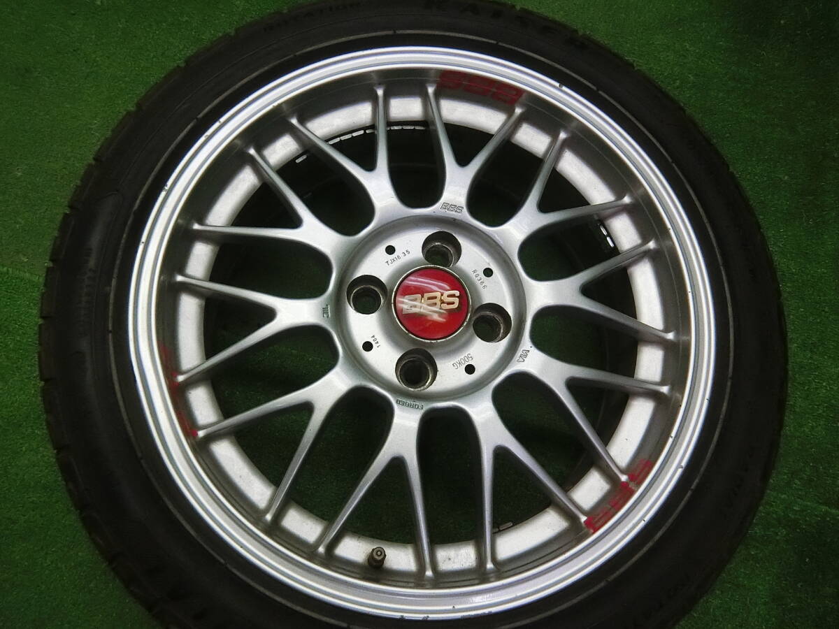 Yahoo!オークション - BBS FORGED 205/45ZR16 (205/45R16) 16×7J +35...