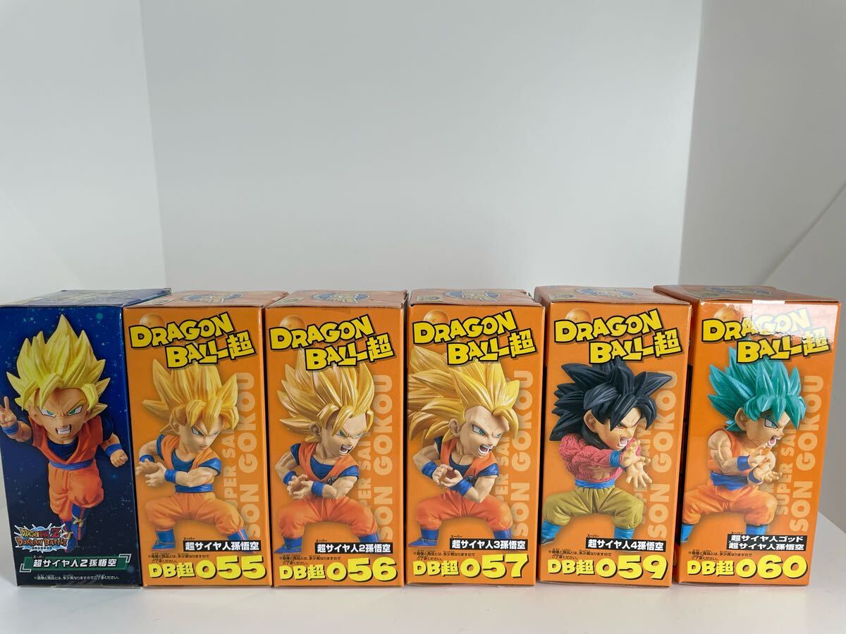 ドラゴンボール超 ワールドコレクタブルフィギュア WCF vol.10 DB超055 056 057 059 060 孫悟空 バンプレスト プライズ 他(その他)｜売買されたオークション情報 ...