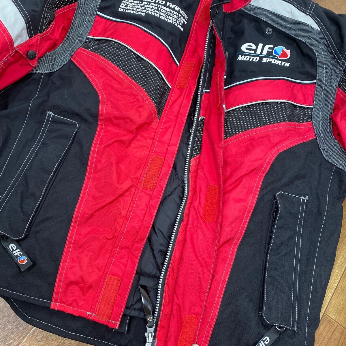 Yahoo!オークション - elf エルフ バイク プロテクターあり 3L 大きい...