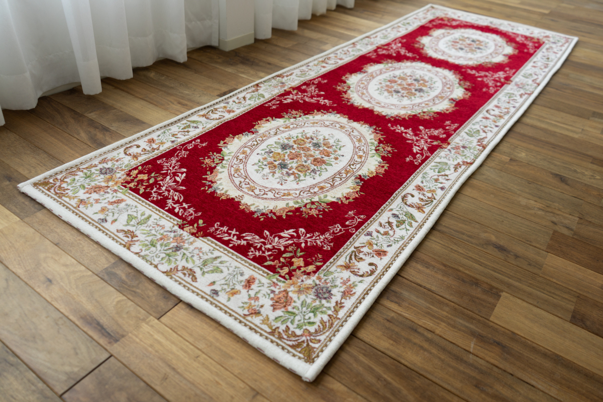 Yahoo!オークション - ゴブラン138／80x240レッド