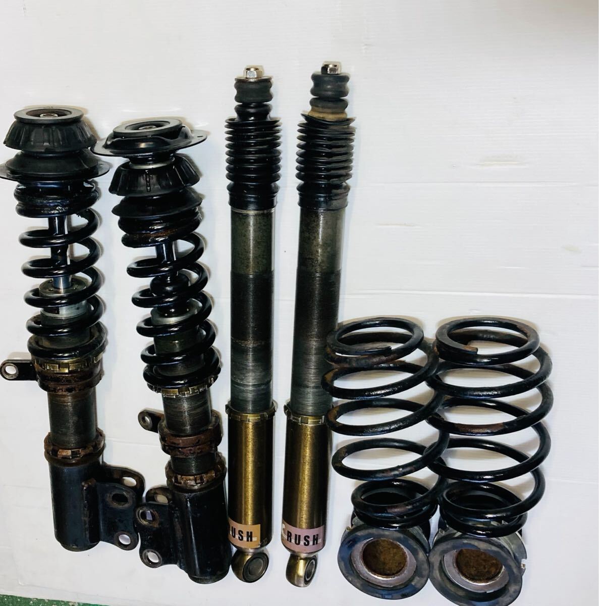 Yahoo!オークション - GD1 GD3 フィット 車高調 ラッシュ フルタップ