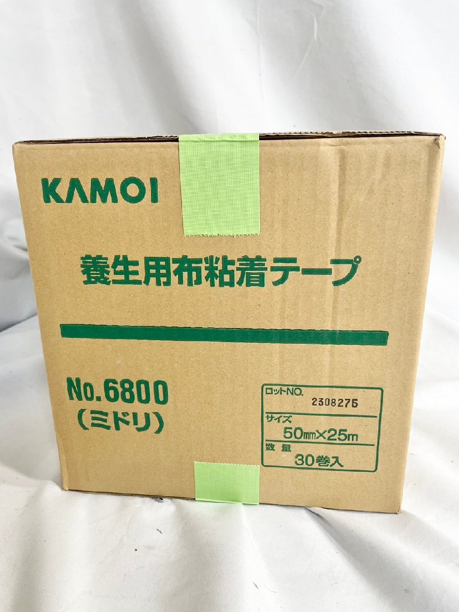 カモイ/KAMOI 養生用布粘着テープ 養生テープ 50mm×25m 30巻入 No.6800 ミドリ(導電性接着剤、テープ)｜売買されたオークション情報、yahooの商品情報をアーカイブ公開 ...