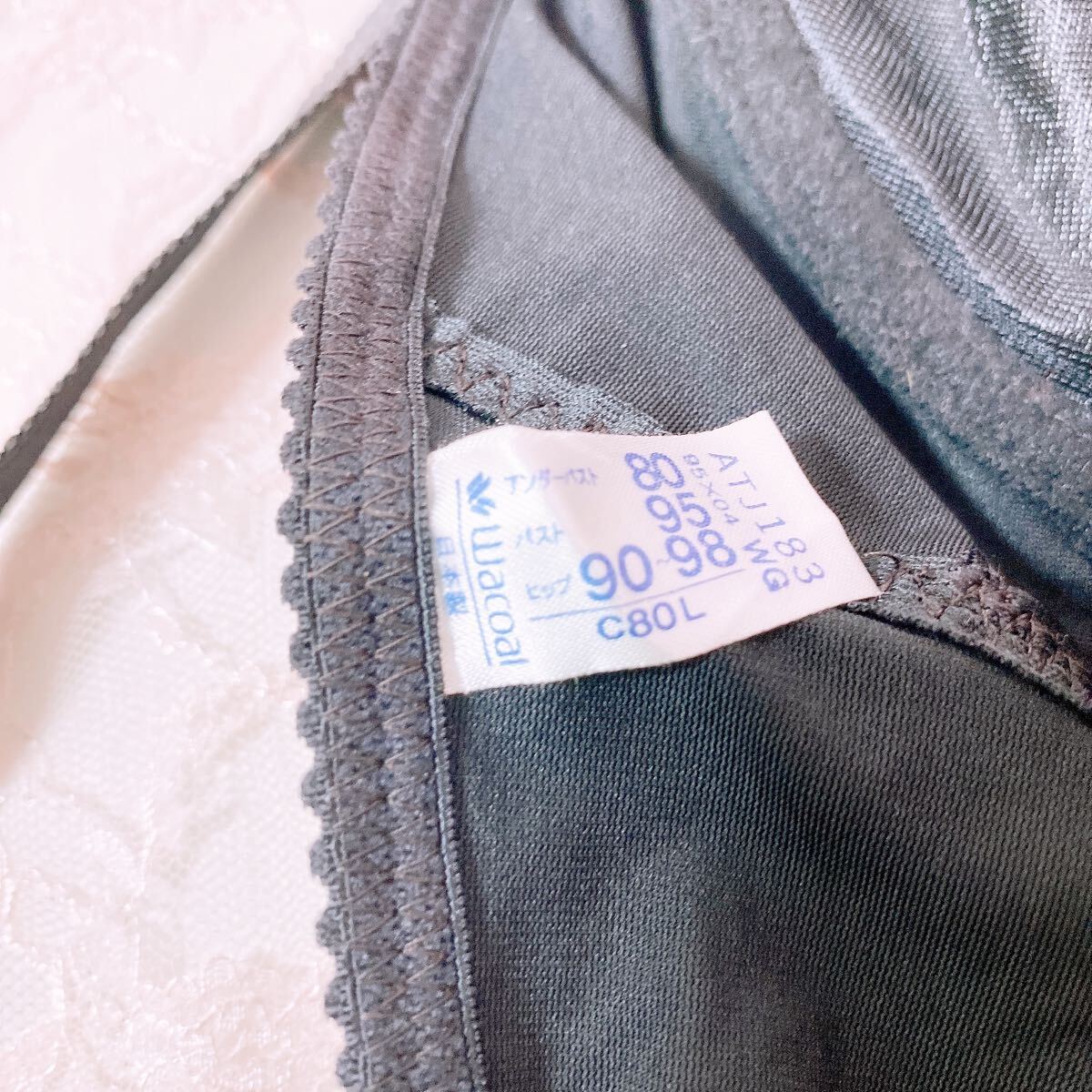 Yahoo!オークション - P71 ワコール ハイレグ ボディスーツ ワイヤーブ...