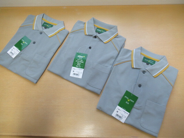 Yahoo!オークション - 紳士半袖ポロシャツ・M寸・3枚・A89