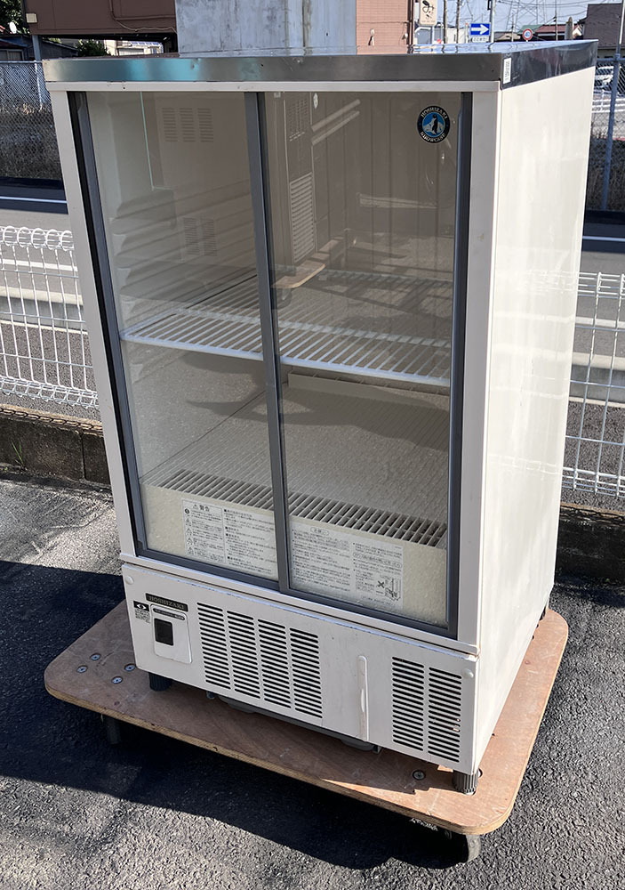 2014年製 ホシザキ 小形ショーケース SSB-63CL2 100V 幅630 奥行550 高さ1080mm 156L 冷蔵ショーケース スライド扉 業務用(ホシザキ)｜売買された ...