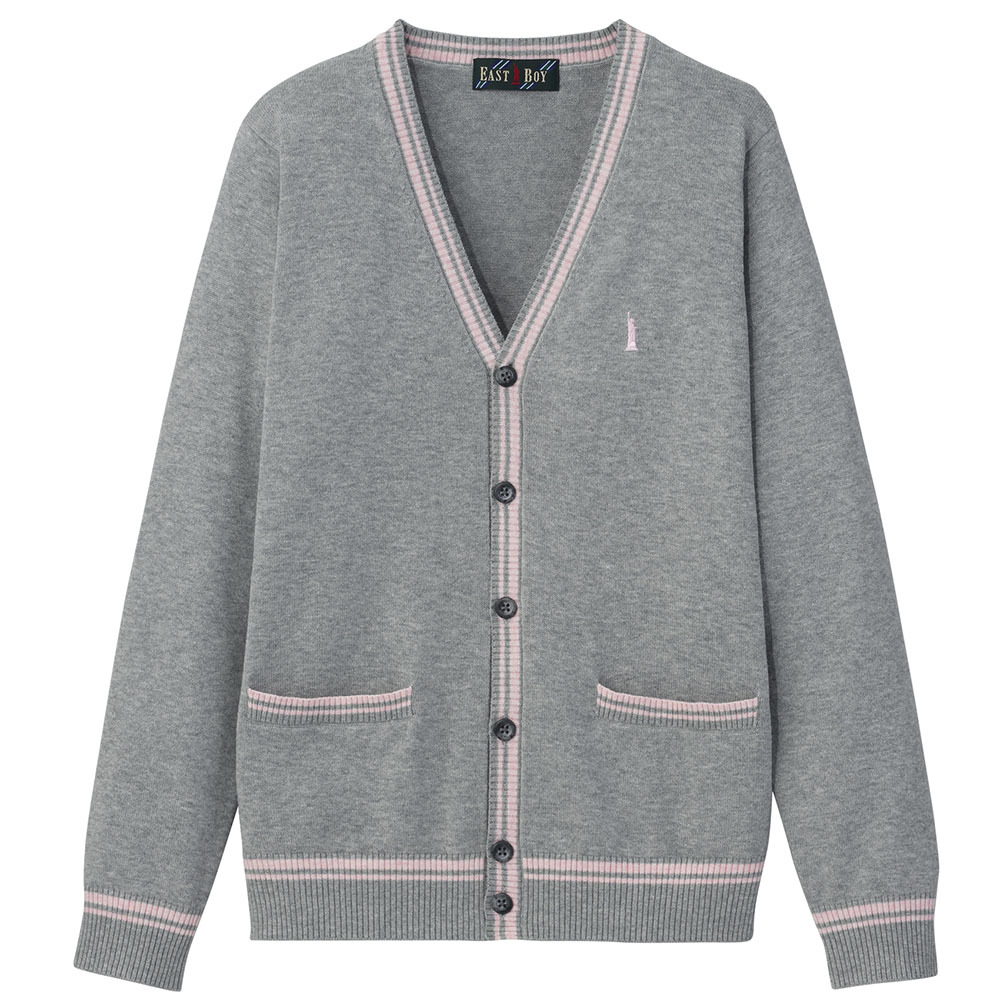 Yahoo!オークション - EASTBOY カーディガン 9号 ベージュ ベビーピン...