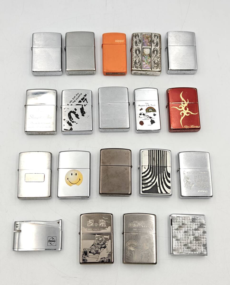 Yahoo!オークション - ZIPPO Maruman Halley ライター まとめ19個 着火...
