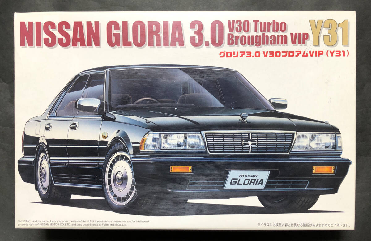 Yahoo!オークション - @中古絶版模型堂 フジミ 1/24 日産グロリア3.0 V...