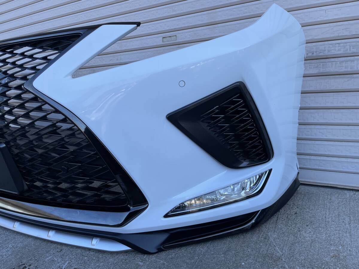 レクサス RX450h RX300 GYL20W/GYL25W AGL20W/AGL25W 後期 純正 フロントバンパー グリル フォグランプ カメラ 配線 付き カラー 083(フロント ...