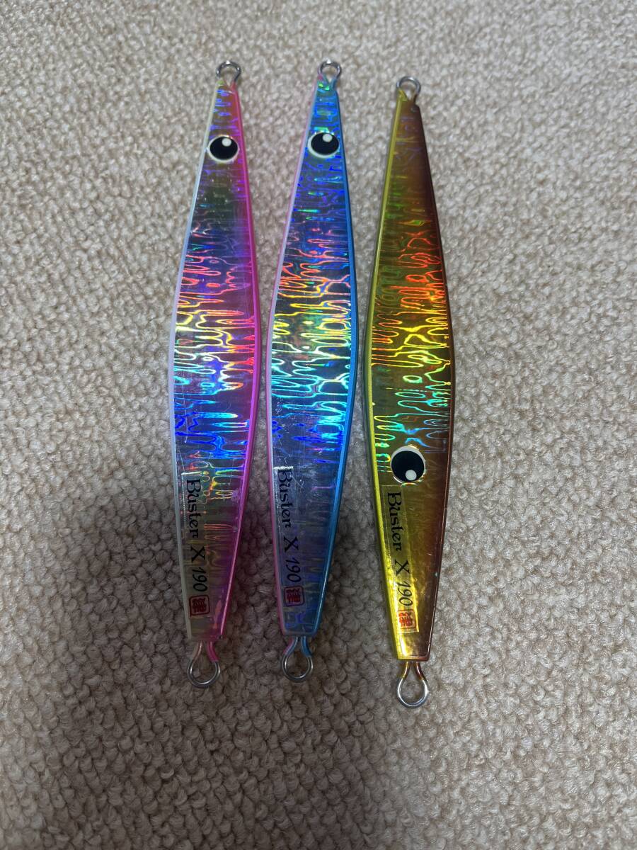 ツダジグ バスターX 190g 2da 寒鰤 ジギング 丹後 日本海 3本セット(メタルジグ)｜売買されたオークション情報、yahooの商品情報をアーカイブ公開 - オークファン（aucfan ...
