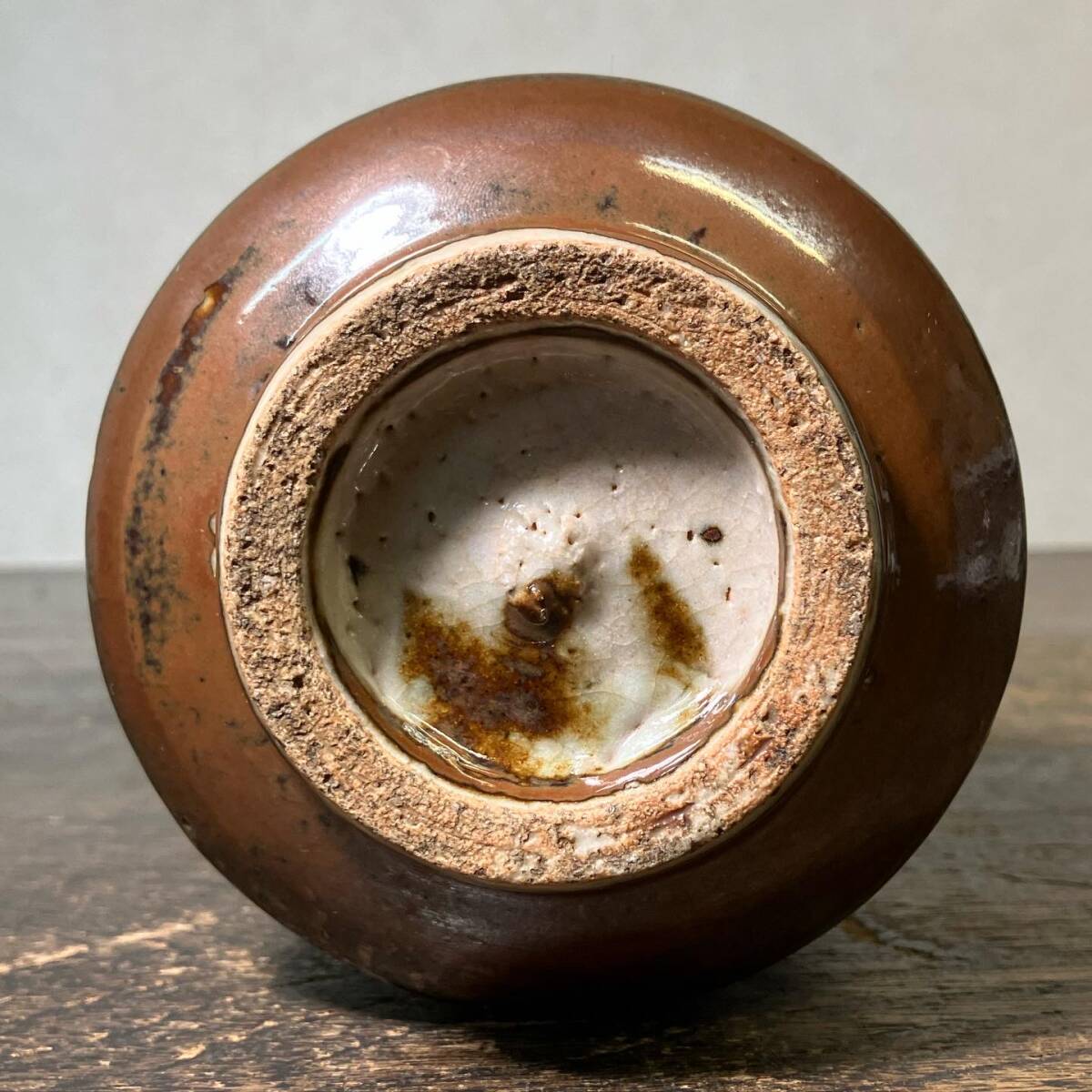 京都⑧ 旧家整理品11 希少作 河井寛次郎 辰砂 茶碗 茶道具 民藝 京都⑧ 旧家整理品11 希少作 河井寛次郎 辰砂 茶碗 茶道具 民藝