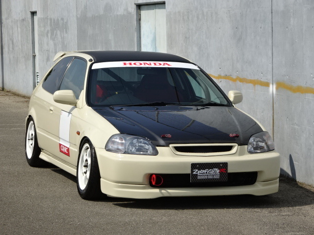 送料G EKシビック前期型タイプR形状ウレタン フロントリップスポイラー EK4 SiR EK3 Vi-RS EK9 EJ7 JDM USDM シビックフェリオ Si(フロント)｜売買された ...