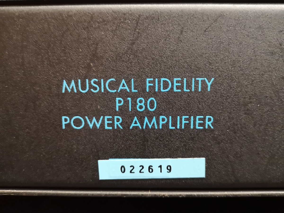 Yahoo!オークション - レストア整備済 MUSIC FIDELITY P-180/p180＆パ...