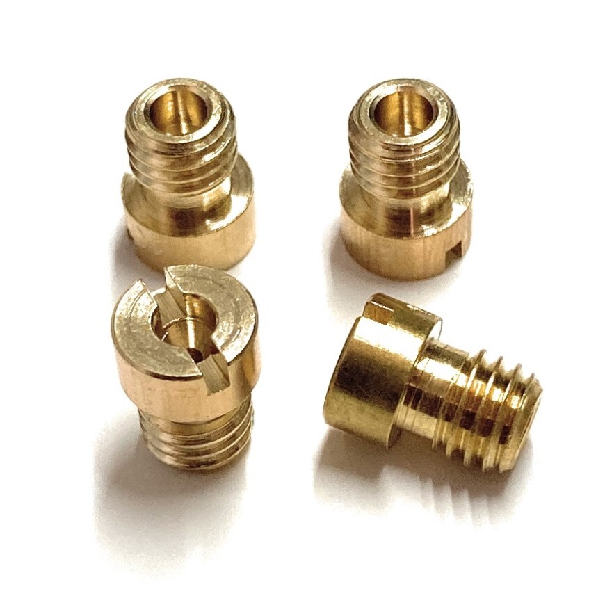 4個 番手選択 ケイヒン 丸大 京浜 KEIHIN キャブレター用 丸大 メインジェット FCR CVK PWK VE ゼファー 750 1100 ZZR400 GPZ CB400SF CBR ...