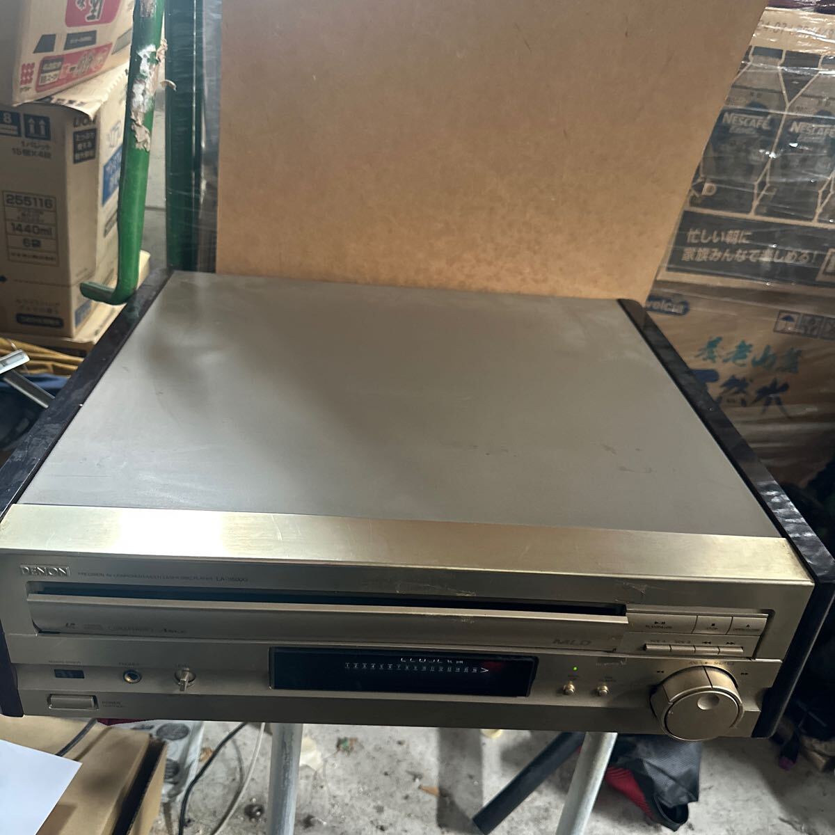 Yahoo!オークション - DENON LA-3500G LDプレーヤー レーザーディスク