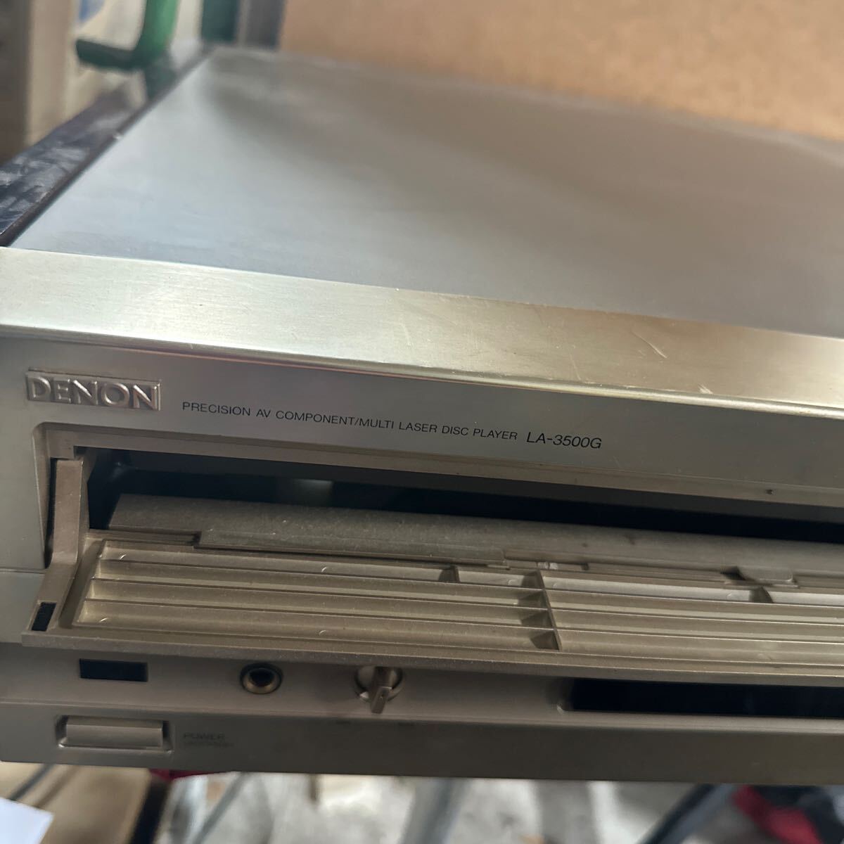 Yahoo!オークション - DENON LA-3500G LDプレーヤー レーザーディスク