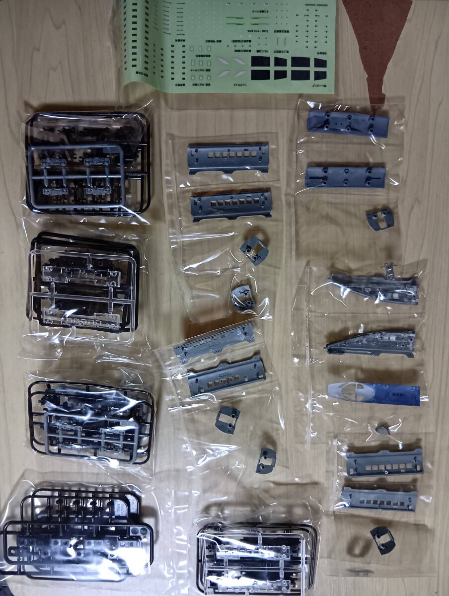 Yahoo!オークション - （管理番号 未組み立てB111） 500系 新幹線 エヴ...