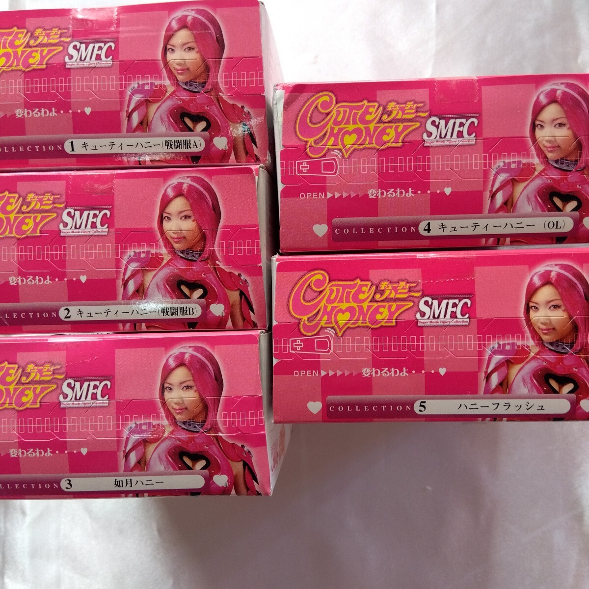 Yahoo!オークション - キューティーハニー フィギュアセット ①