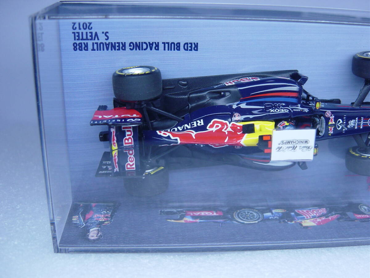 Yahoo!オークション - MINICHAMPS 1/43 Red Bull RB8 2012 #1 S.VETTEL...