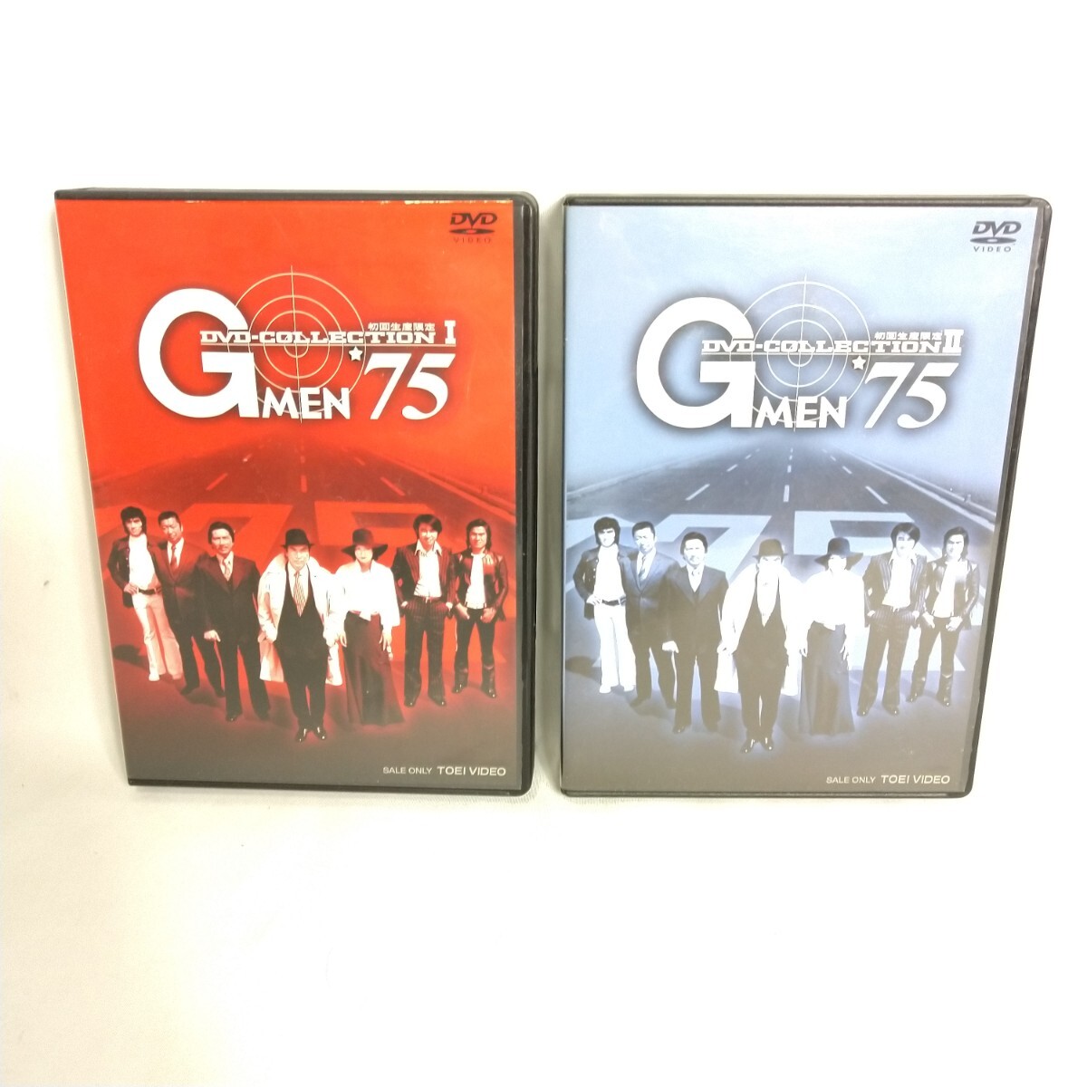 Yahoo!オークション - 希少 G MEN 75 DVD - COLLECTION I ＆ Ⅱ 初回...