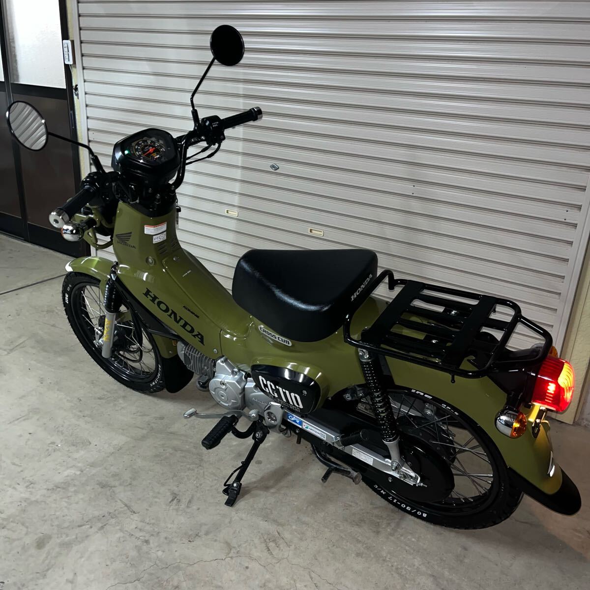 Yahoo!オークション - HONDA CC110 クロスカブ110 JA45 実動 ミリタリ...